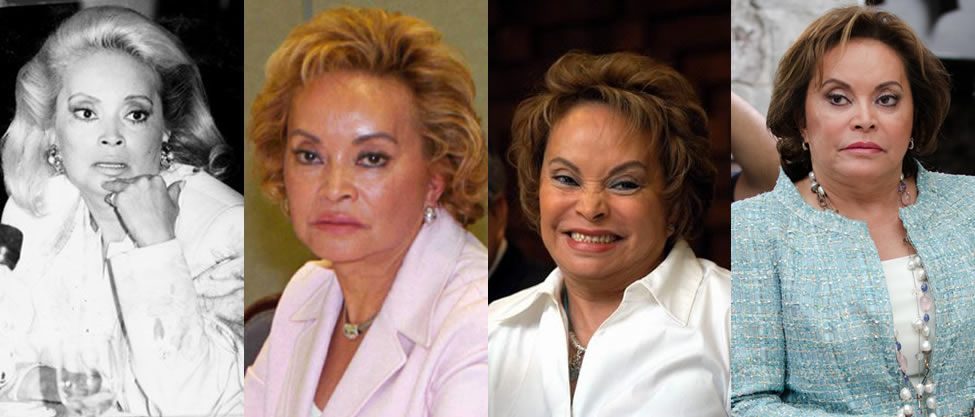 Las Otras Caras De Elba Esther Gordillo [fotos]